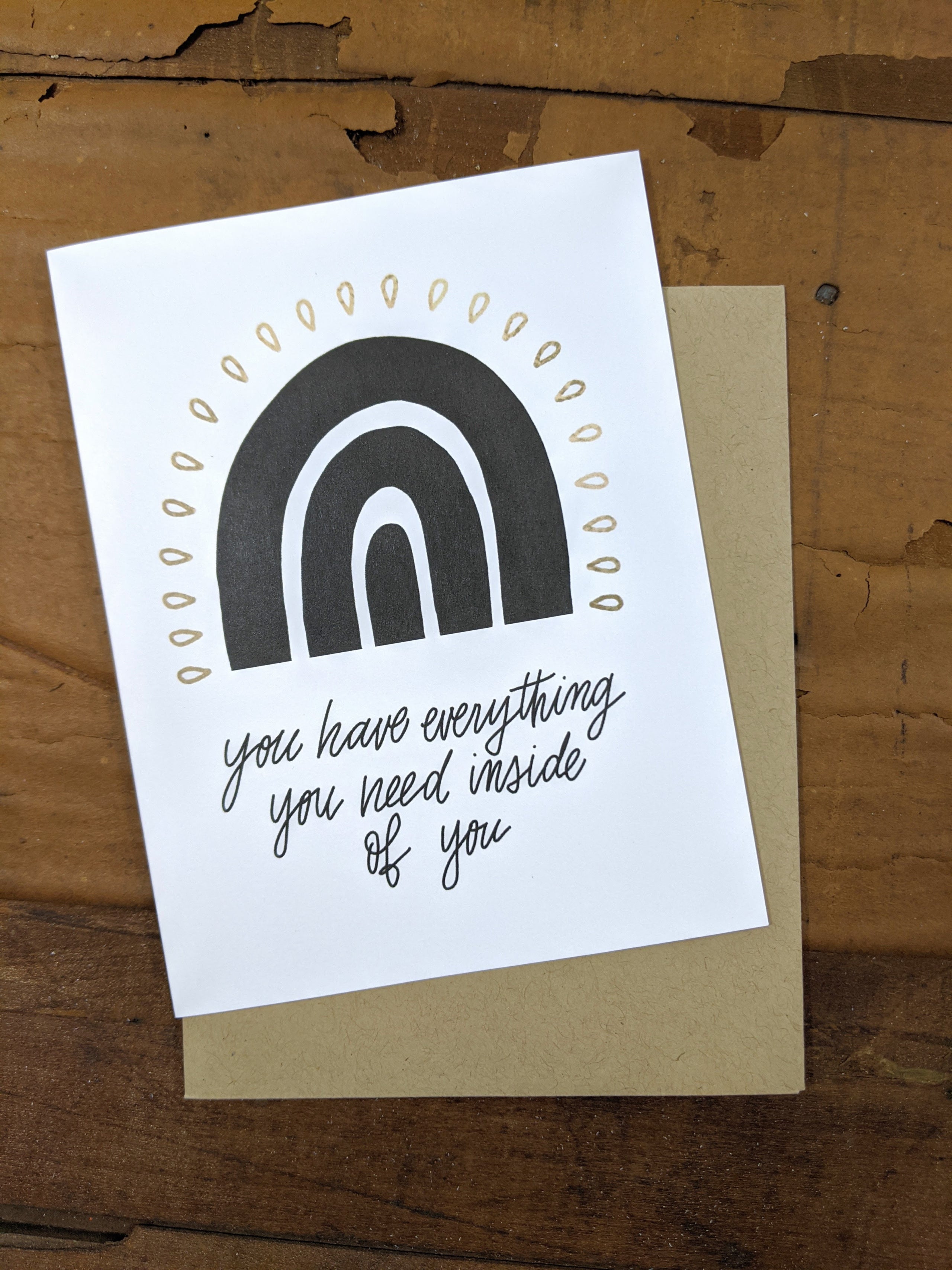 Everything Inside You Card | Retrofit Culture Everything Inside You Card | Retrofit Culture